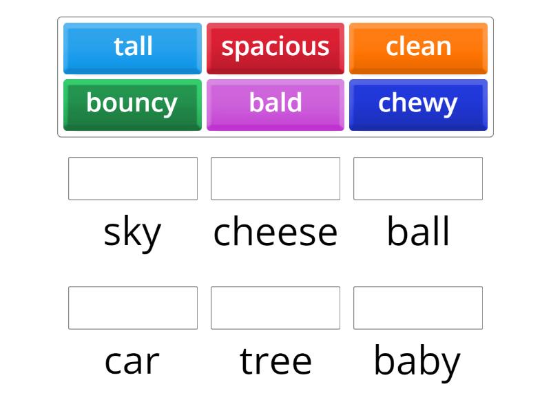 Alliteration Exercise - Match up