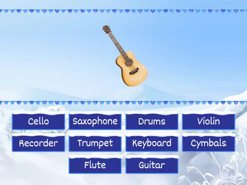 3° Musical instruments - Cada oveja con su pareja