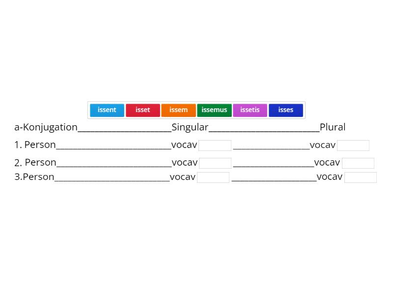 Lektion 044 Verben Konjunktiv Plusquamperfekt - Missing word