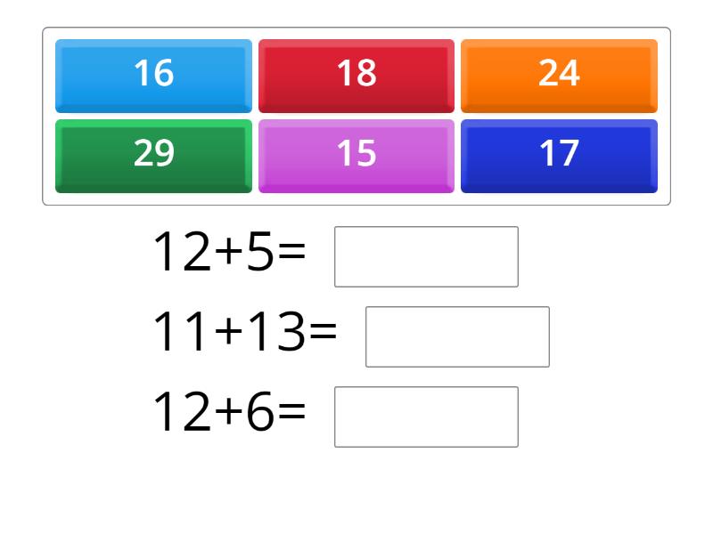 Mathematics - Complete the sentence