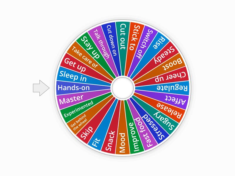 Bingo! - Spin the wheel