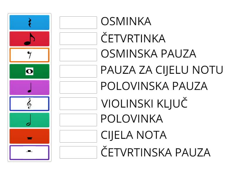 STANKA ILI PAUZA - Spoji parove