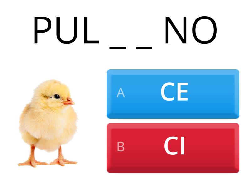 parole con CA CO CU / CE CI / CIA CIO CIU - Quiz