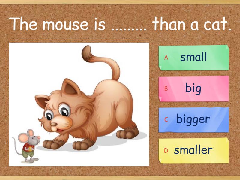 Top Goal short and long adj - Quiz