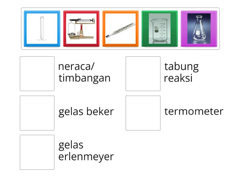alat laboratorium - Match up