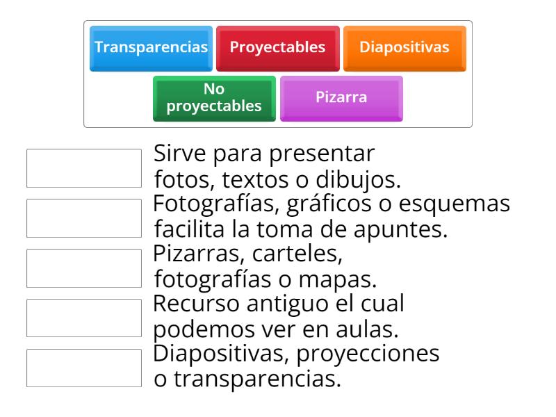 Recursos visuales - evaluación lengua - Daniela Chamorro - Match up