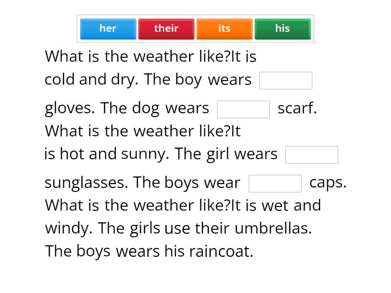 Ready 2B Unit 1 Grammar 2 - Complete the sentence