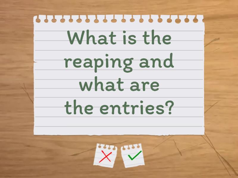 The HG chapter 1 - Flash cards