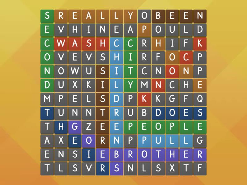 Word Search Word Wall - Wordsearch
