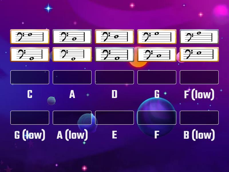 Bass Clef - Match up