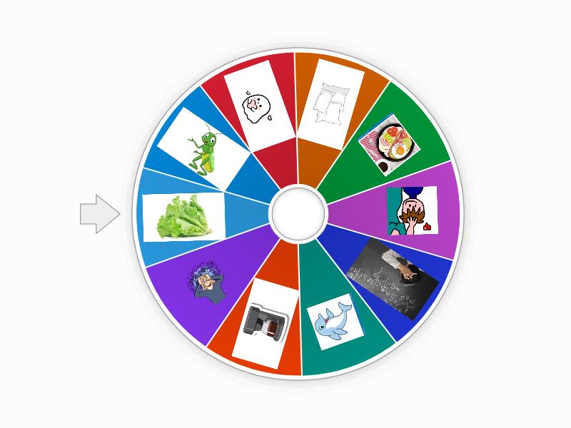 fonema f medial - Spin the wheel