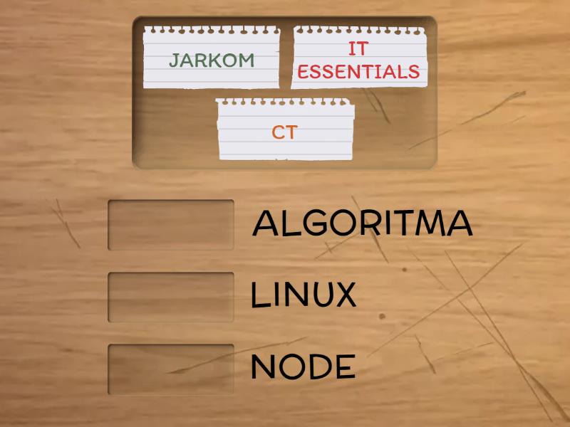 Computational Thinking - Match up