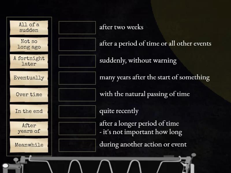 Roadmap B2 3A Writing Story 2 - Match up