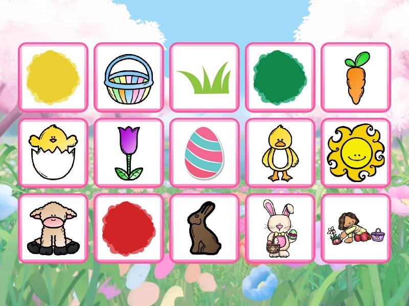 Easter - Flip tiles
