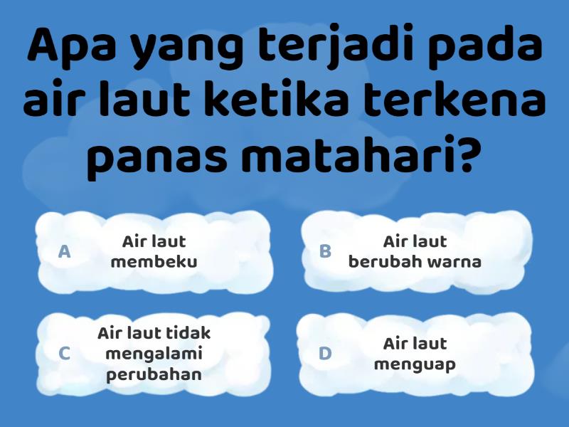 Siklus Air - Quiz