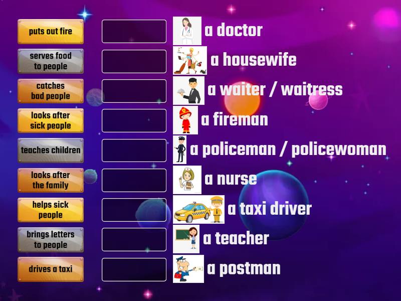 2A Unit 6 Vocabulary - Match up