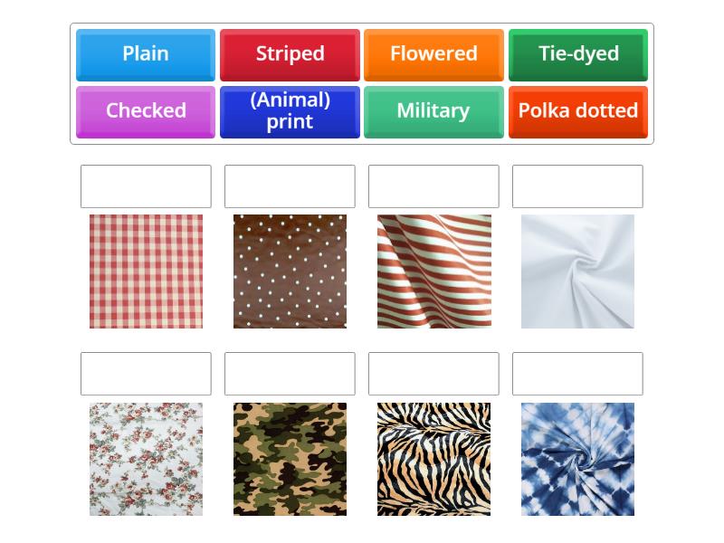 Fabric Patterns - Match up