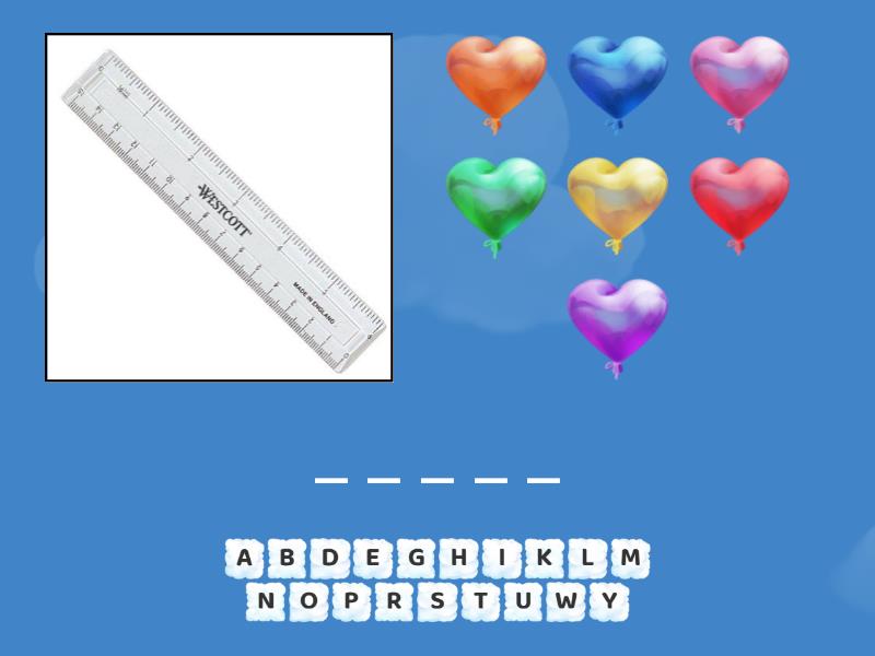 School objects 2 - Hangman