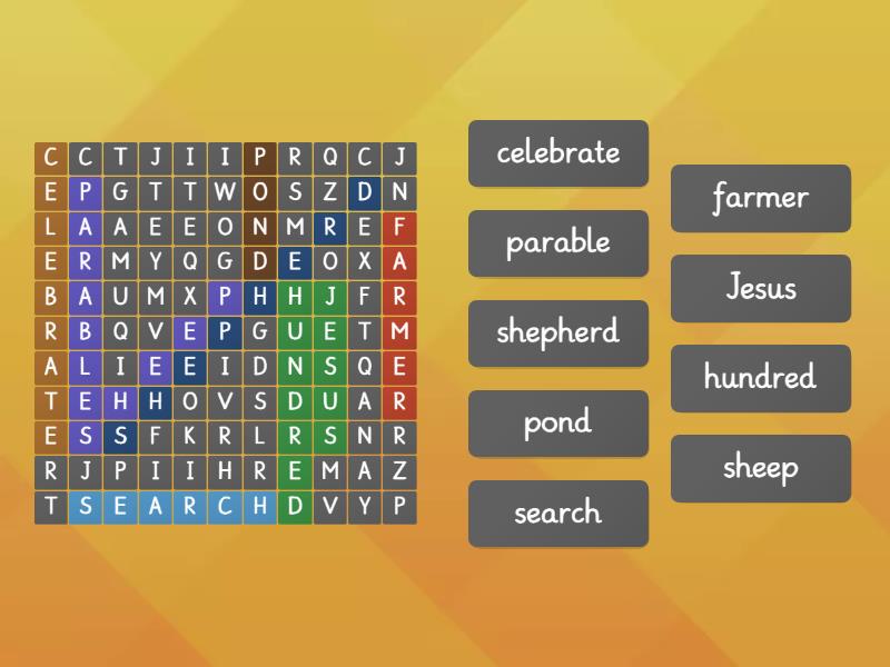 parable - Wordsearch
