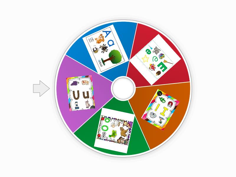 LAS VOCALES - Rueda aleatoria