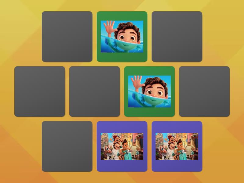 Memory Luca - Matching pairs