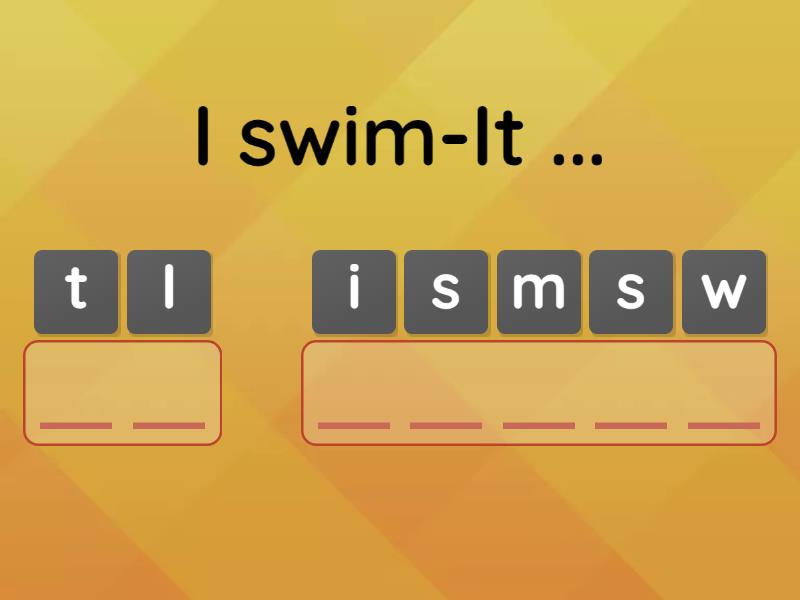 Present Simple +s/es - Anagrama