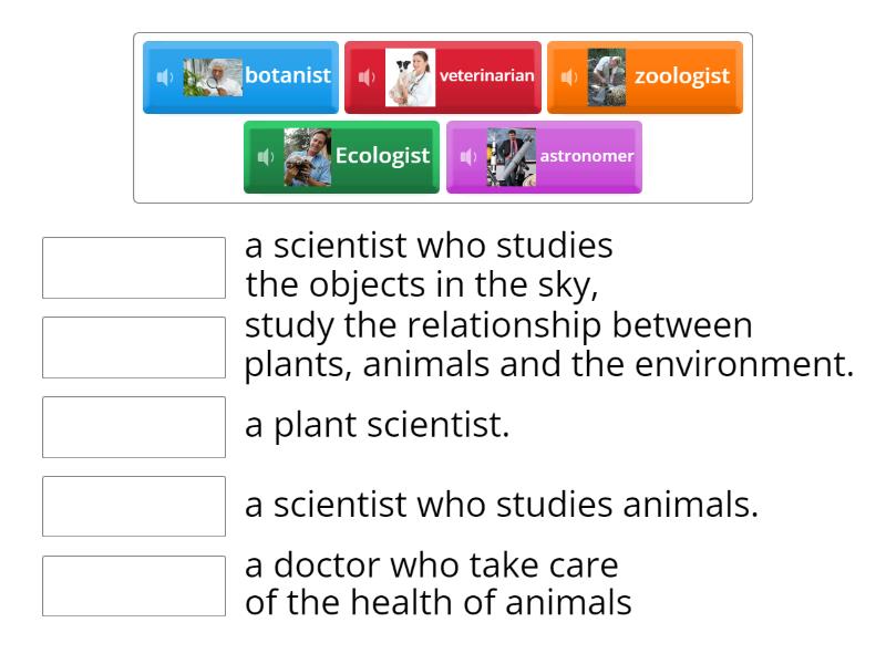 Science - Scientific Jobs - Match up