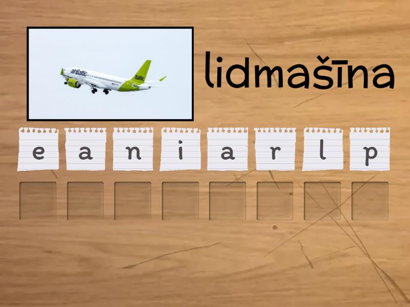 Alphabet 2 - Anagrama