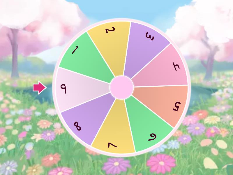 Number - Spin the wheel