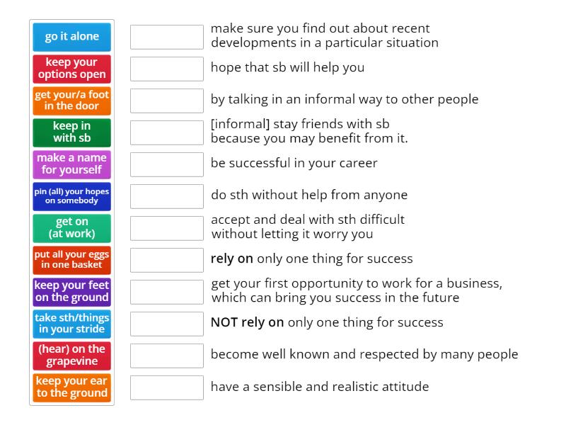 OVB_Adv [17] How to do well at work - Match up