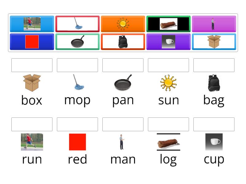 CVC Words - Match up
