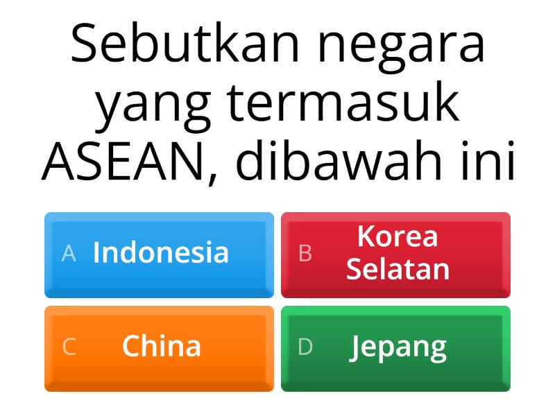 negara ASEAN - Quiz