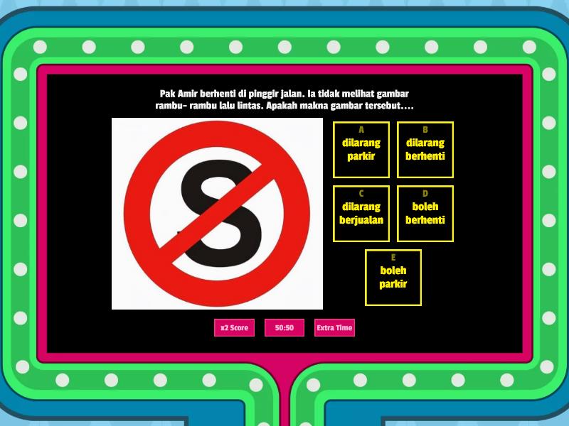 RAMBU- RAMBU LALU LINTAS - Gameshow quiz