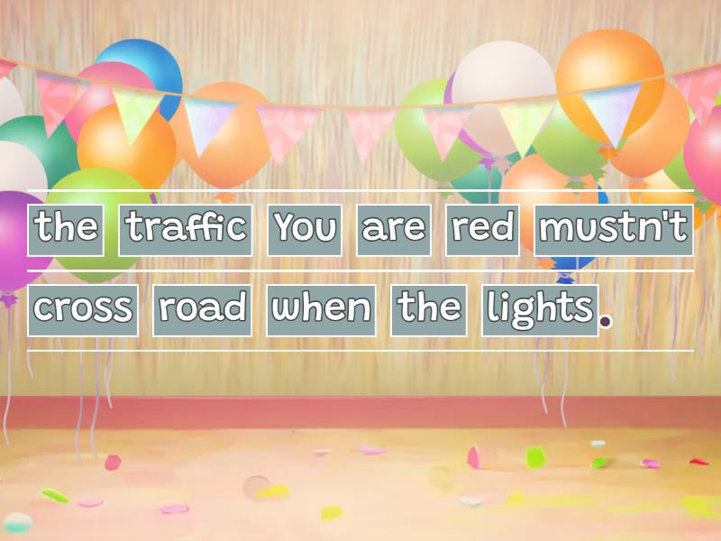 FILE 7C: GRAMMAR (3rd) - Unjumble