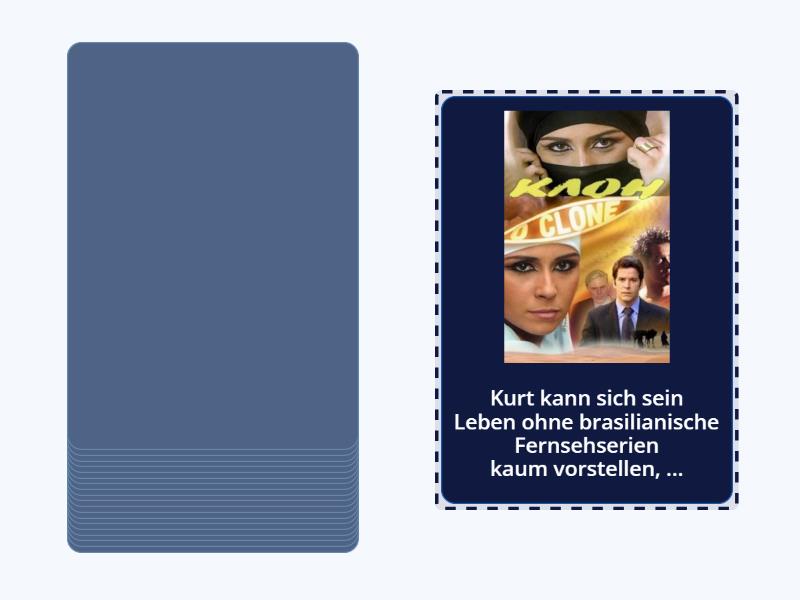 Schritte B1.1 L04 darum deswegen daher aus diesem Grund - Zufällige Karten