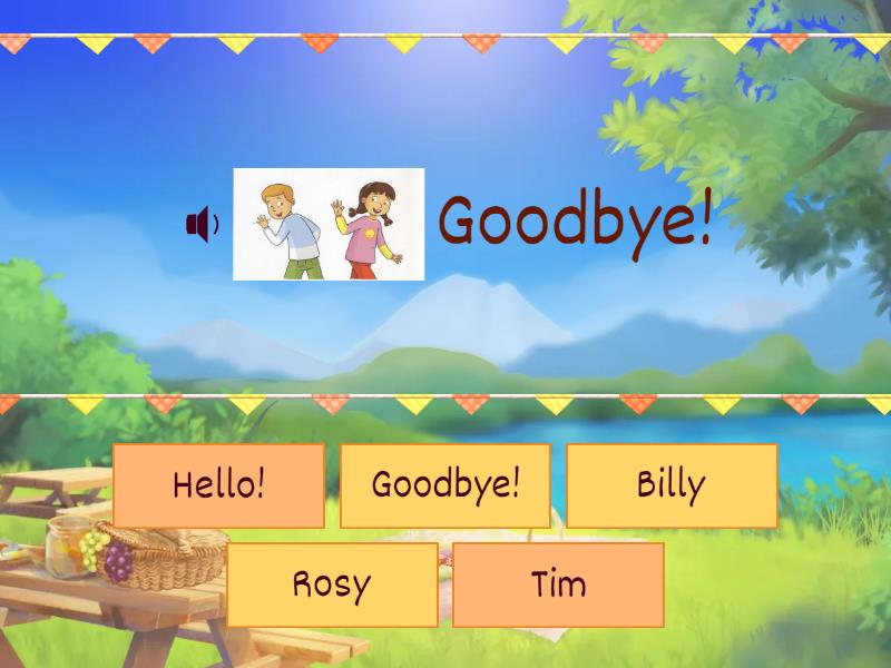 Hello unit - Find the match