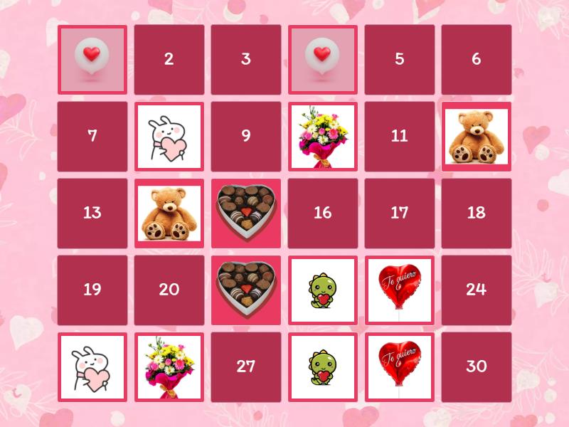 SAN VALENTÍN - Matching pairs