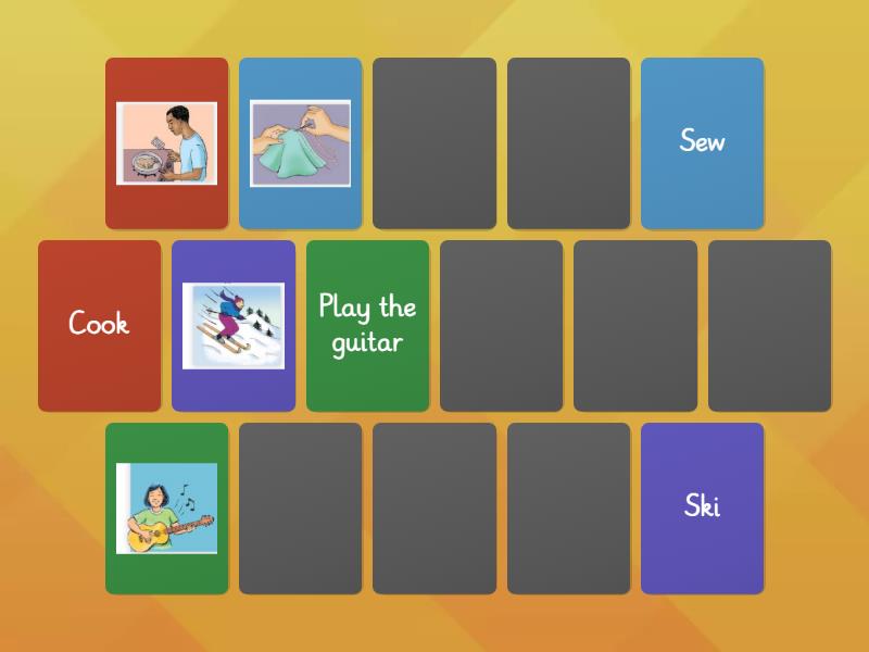 Abilities Speak Your mind Unit 7 - Parejas