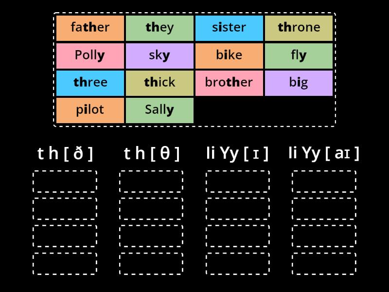 TH Ii Yy Reading Step 46 - Group sort