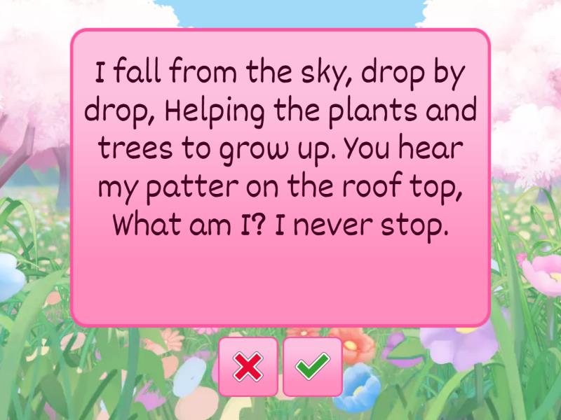 Riddles - Flash cards