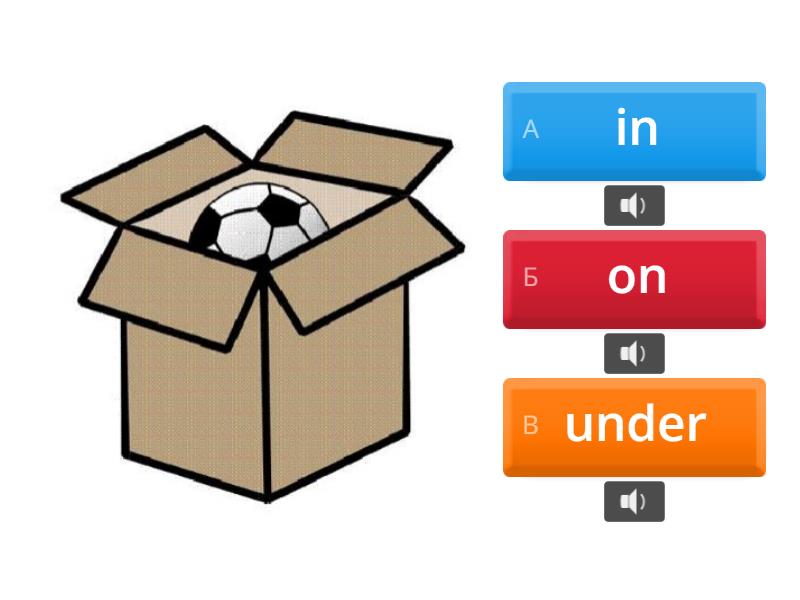 FF1 unit 5 Prepositions - Where is the ball? - Quiz