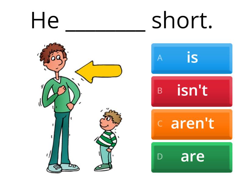 To be + adj Power up 1 unit 3 - Quiz