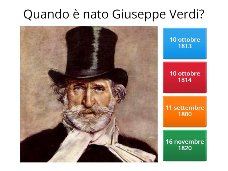 Giuseppe Verdi - Quiz