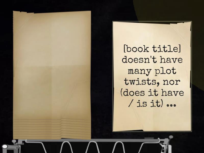 Inversion - Speaking cards