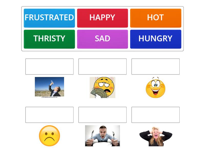 INU 3101 - 2C FEELINGS & EMOTIONS - Une las parejas