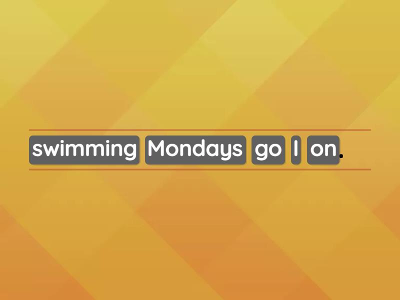 _SM1_Unit 5 Free Time - Unjumble