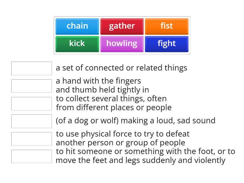 White fang - Match up