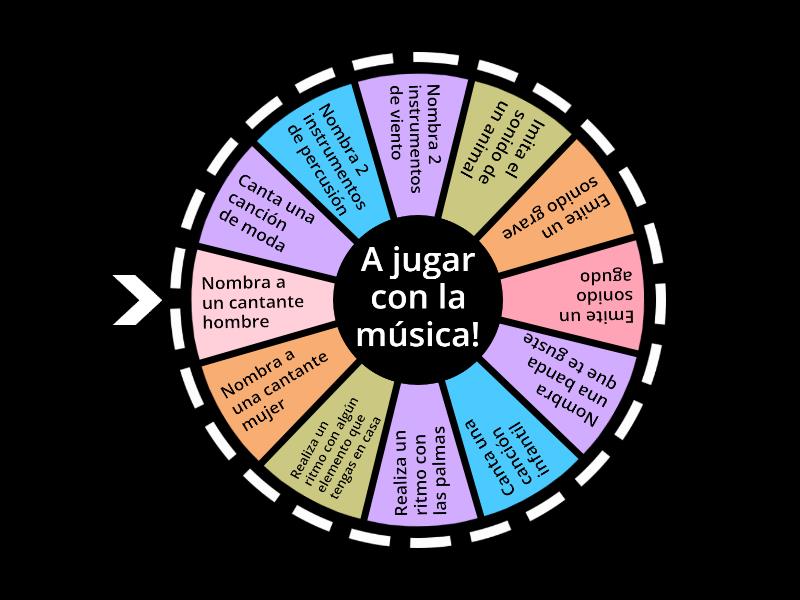 desafio musical - Random wheel