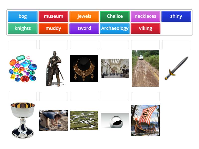 archaeology - Match up