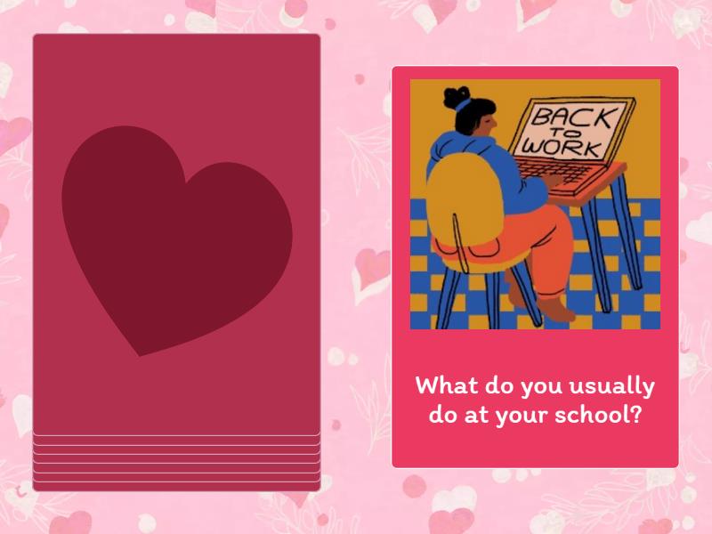 warm up English file Elem - Speaking cards